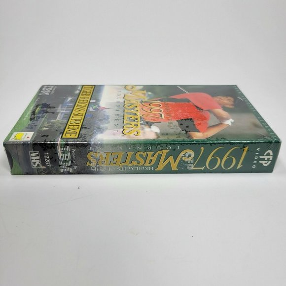 Media | 1997 Masters Tournament Highlights New Sealed Vhs Watermark ...